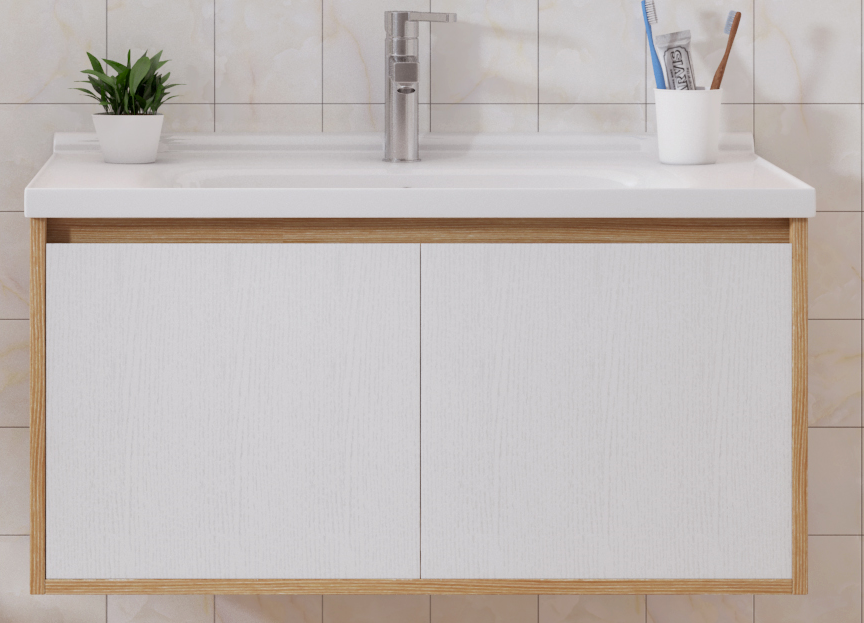 Muji Series Solid Wood Basin Cabinet – Big Bath Online Store