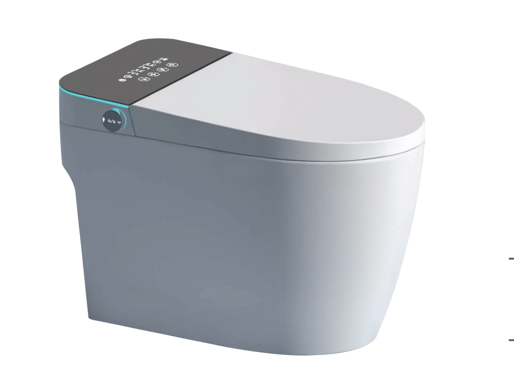 Smart WC Complete Set (S-220mm) With Grey Panel - White – Big Bath ...
