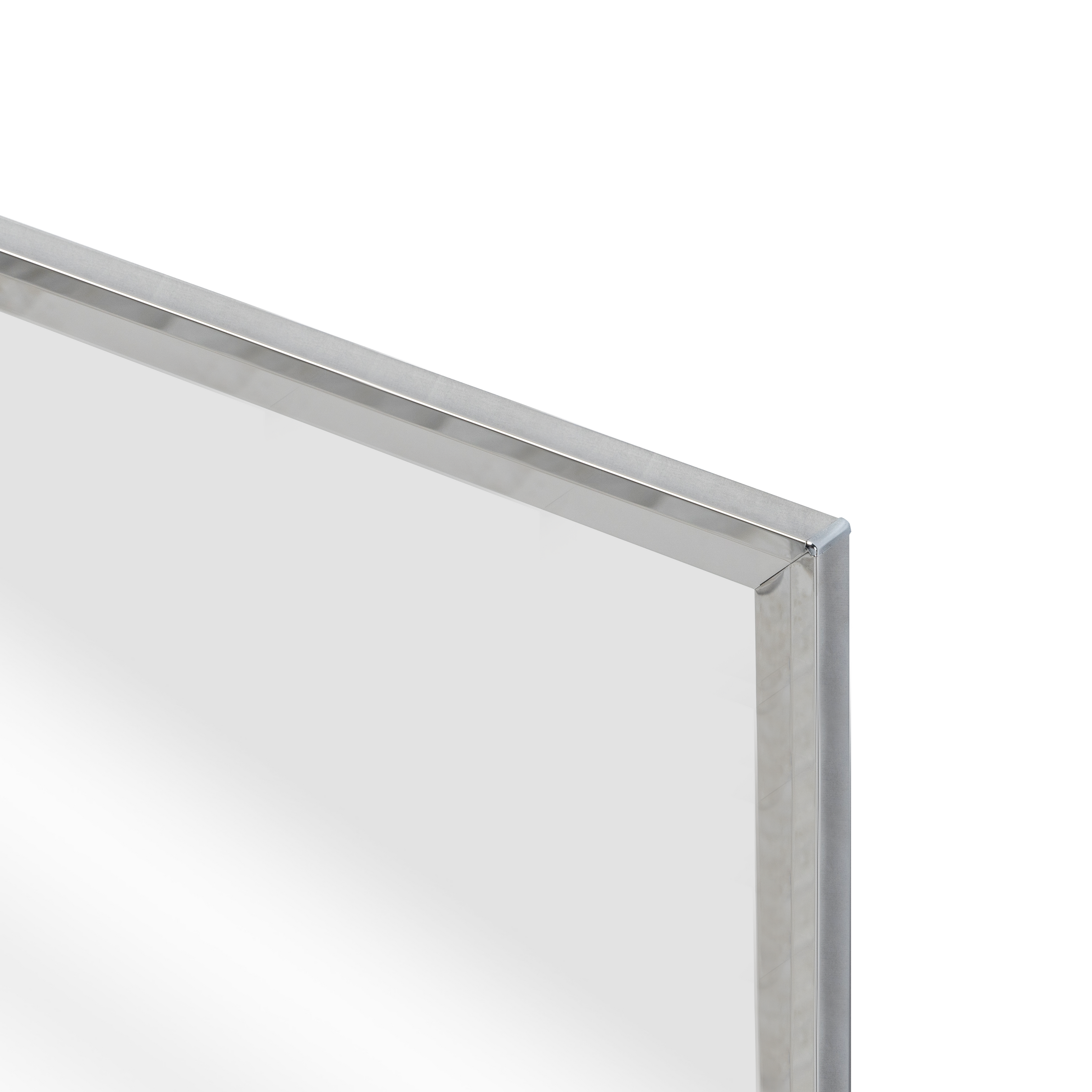 Rectangular Stainless Steel Frame Mirror – Big Bath Online Store