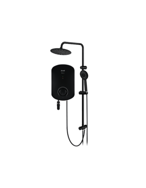 ALPHA - EVO i Rain Shower Instant Water Heater (DC Pump)- All Black – Big Bath Sdn Bhd
