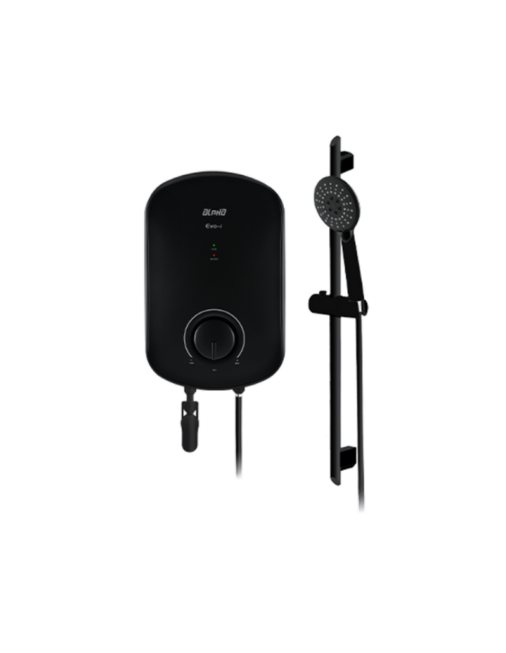 ALPHA - EVO i Instant Water Heater (DC Pump)-- All Black – BIG BATH MANAGEMENT SDN BHD