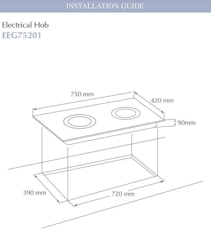 Fotile EEG75201 Ceramic Vitro Hob