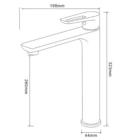 Above Counter Basin Mixer | Bathroom & Kitchen Specialist